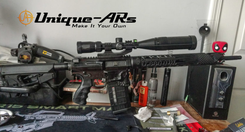 Building your own AR-15 rifle and making it "your own."
